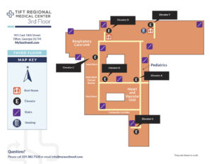 TRMC Patient Maps and Navigation - Southwell