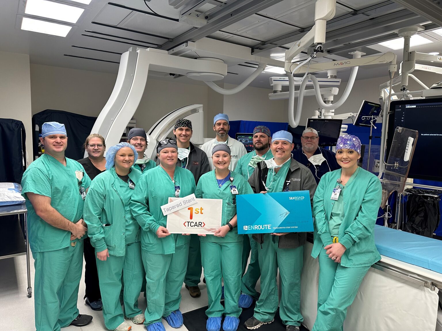 Tift Regional Medical First to Implant the Tapered ENROUTE ...