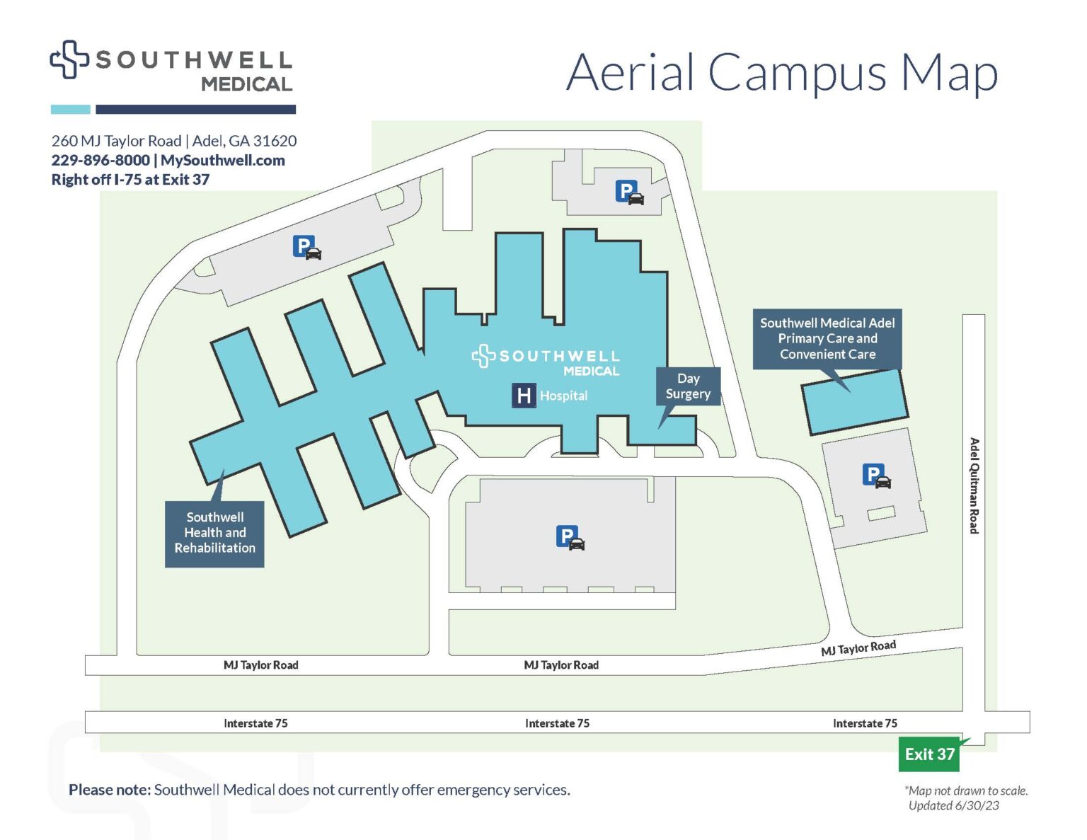 Patient Maps and Navigation - Southwell