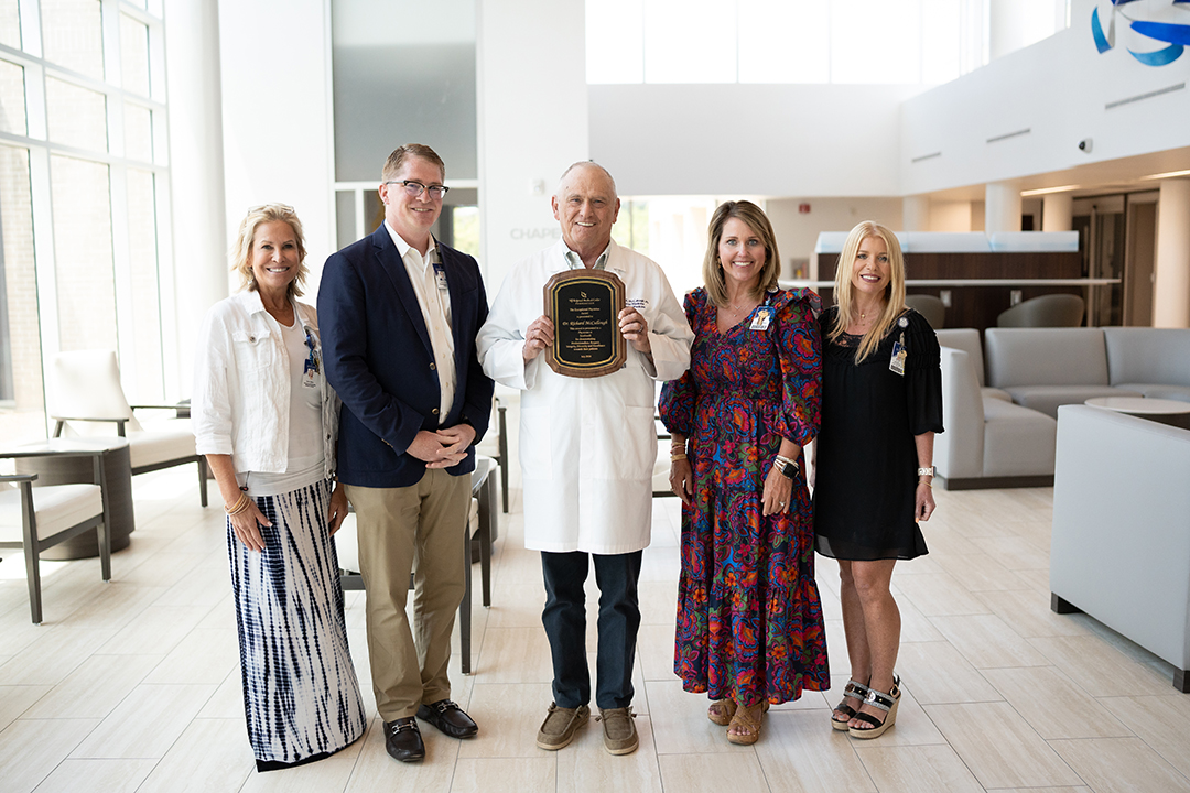 Tift Regional Medical Center Foundation honors Dr. Richard McCullough ...